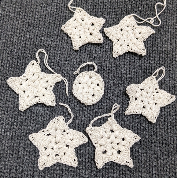 Hand Crafted | Holiday | Handmade Star Ornament Set | Poshmark